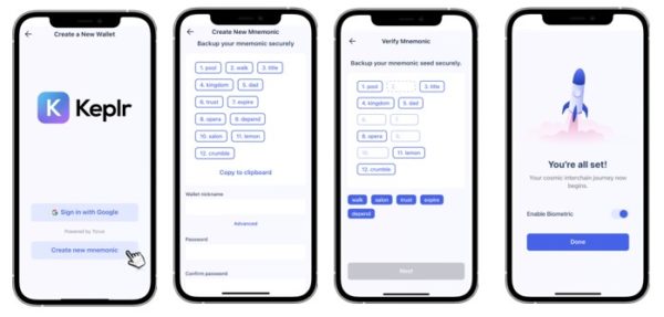 Tutorial completo de Keplr Wallet: Instalación y Staking [GUÍA 2022 ...